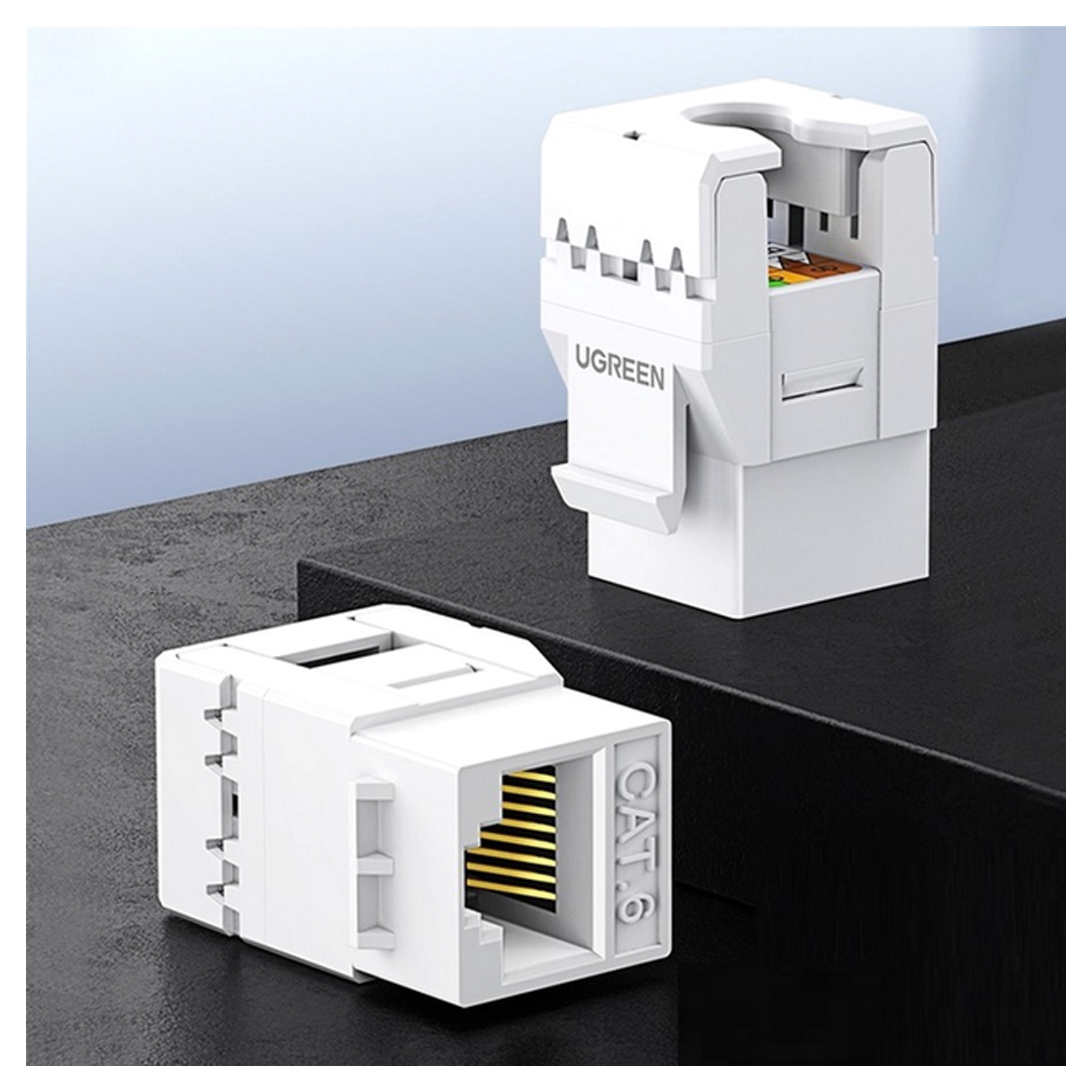 UGREEN CAT6 Unshielded Module 180° 1 pc - 30844 – Amman Hardware stores