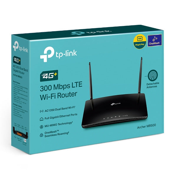 TP-Link Archer MR500 | 4G+ Cat6 AC1200 Wireless Dual Band Gigabit Rout ...